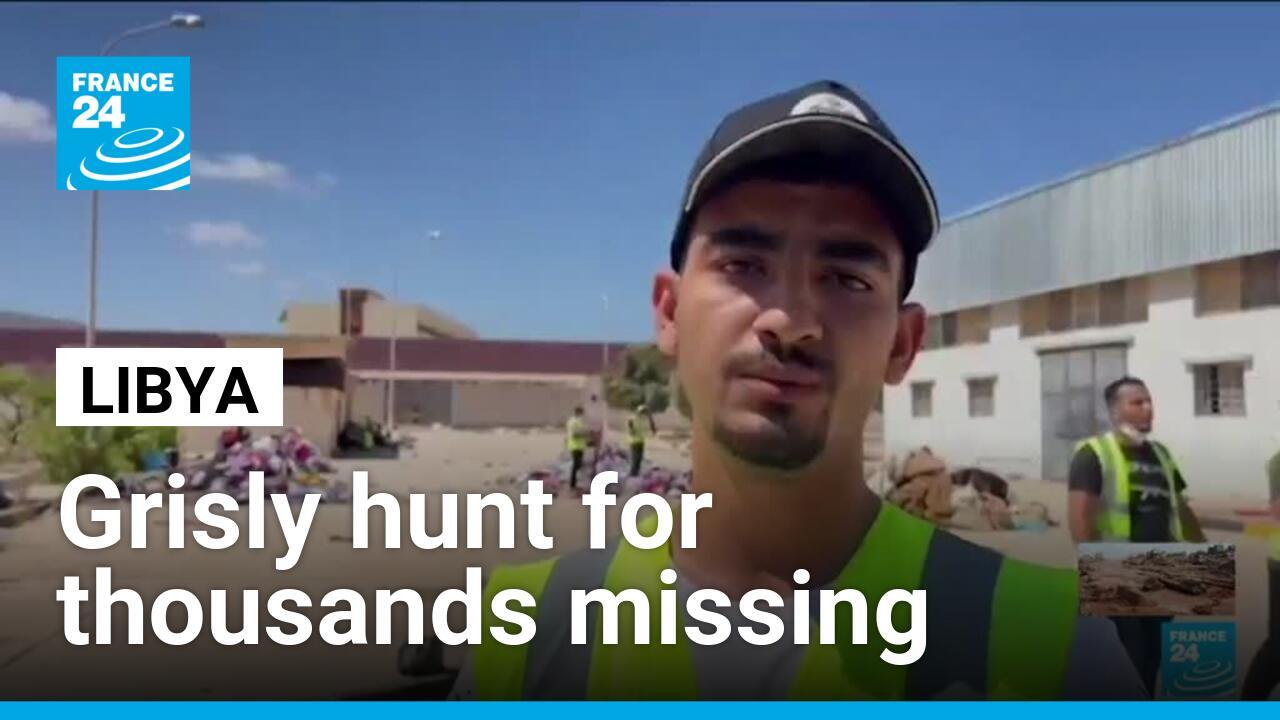 Libya's flood-ravaged Derna in grisly hunt for thousands still missing - France 24